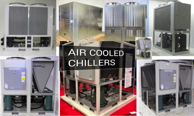 Air Cooled Chillers for Outdoor Air Conditioning Applications